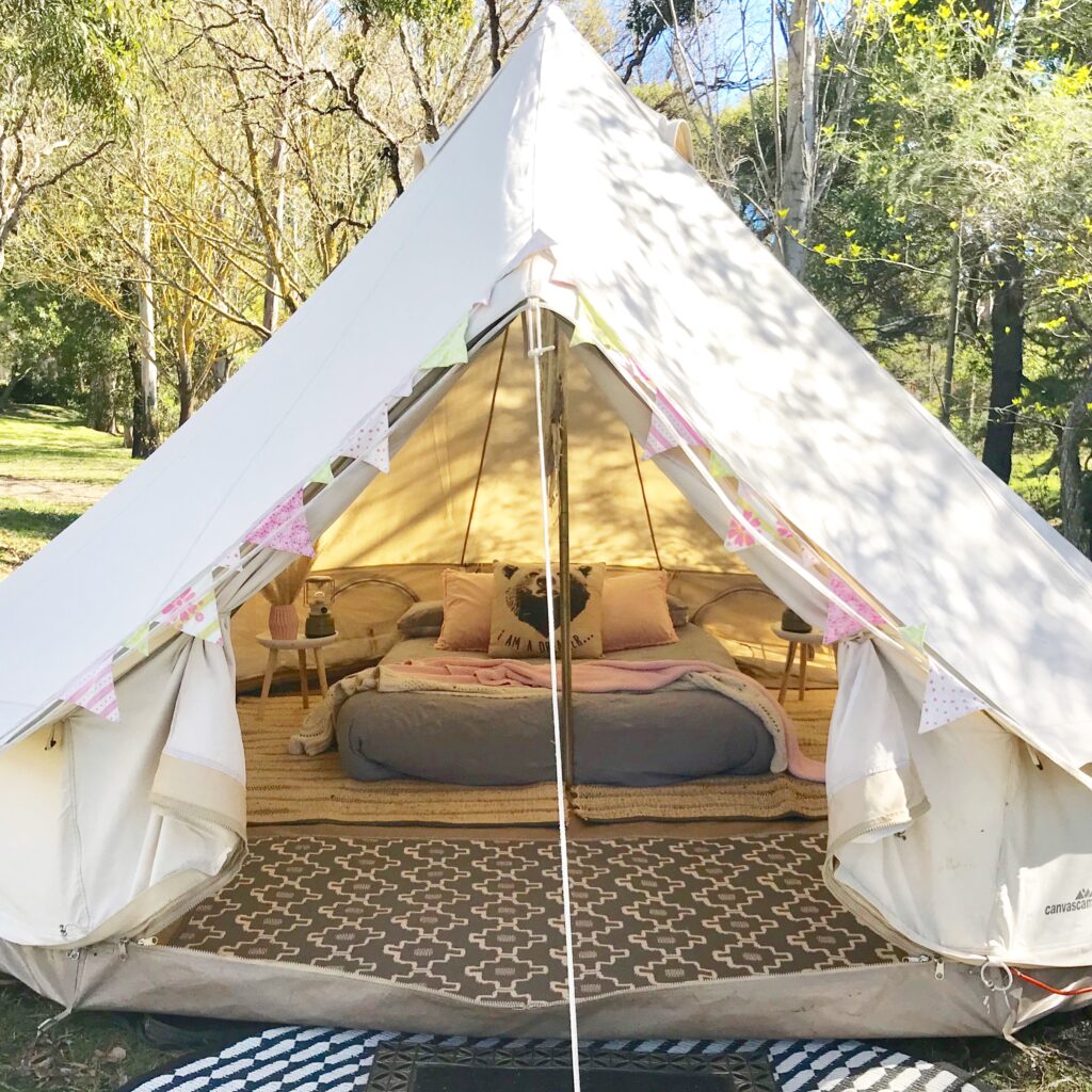 Bell Tent – Wanderlust Glamping